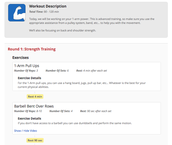 Freebie Strength Training Workout