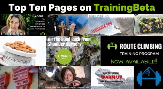 Top Ten Pages on TrainingBeta - TrainingBeta