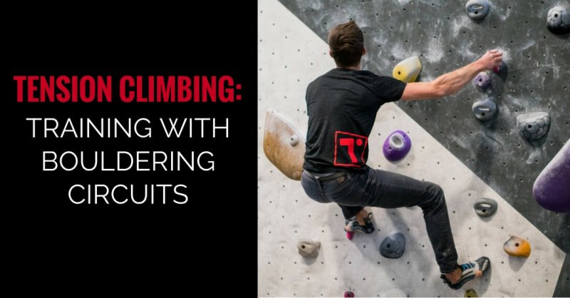 Tension Climbing: Training with Bouldering Circuits - TrainingBeta