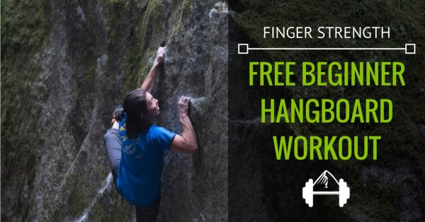 Finger Strength: Free Beginner Hangboard Workout - TrainingBeta